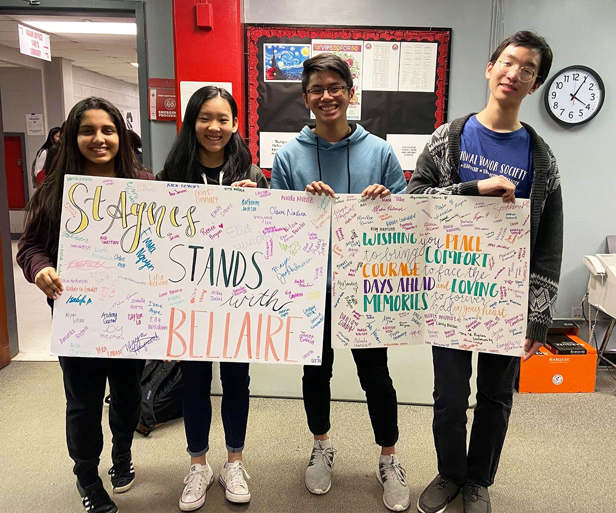 St. Agnes Stands With Bellaire High School | The Buzz Magazines